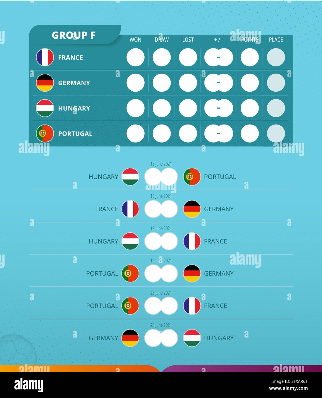 Germany euro 2021 portugal Stock Vector Images - Alamy