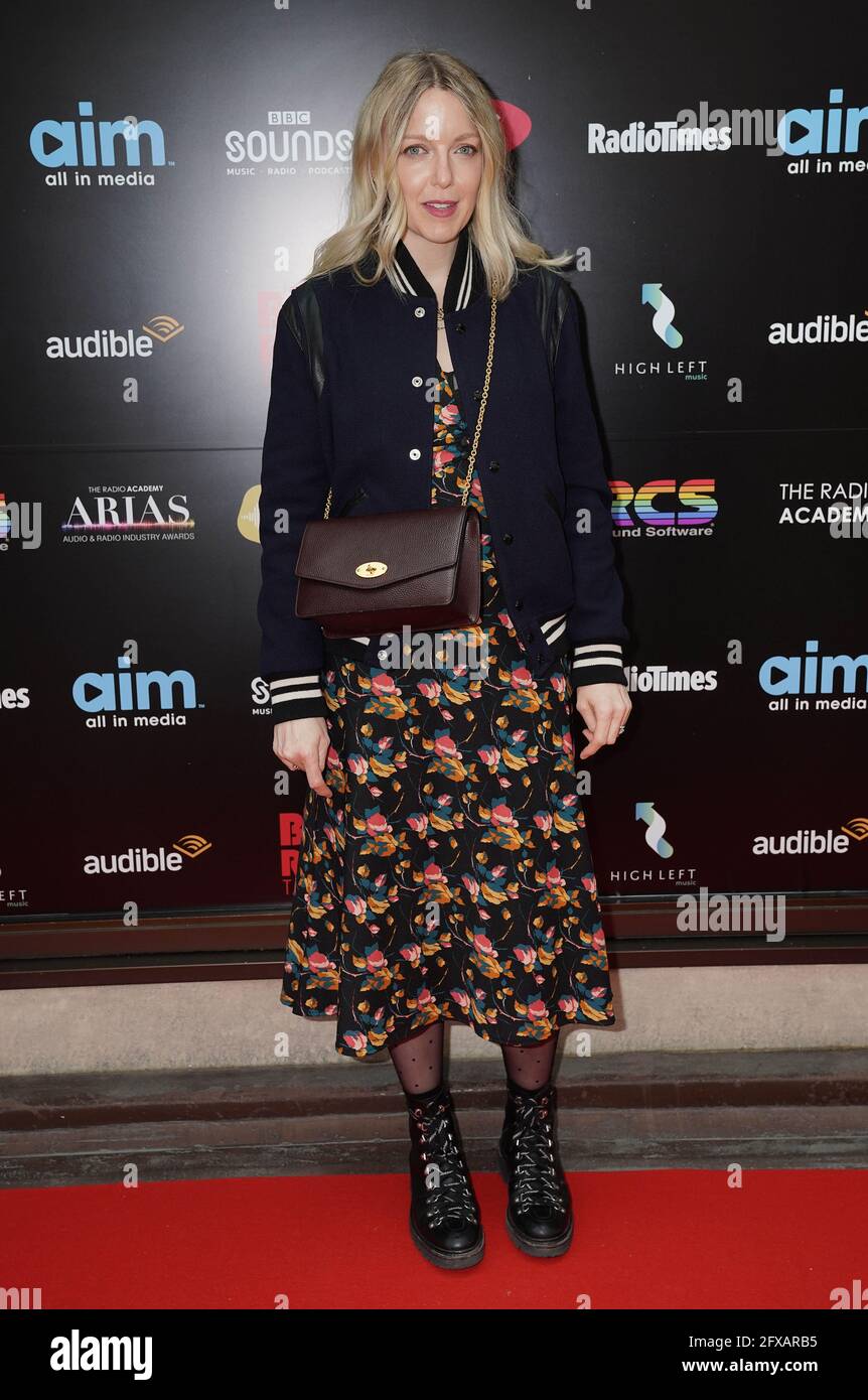 Lauren Laverne arriving for the Audio and Radio Industry Awards at the ...