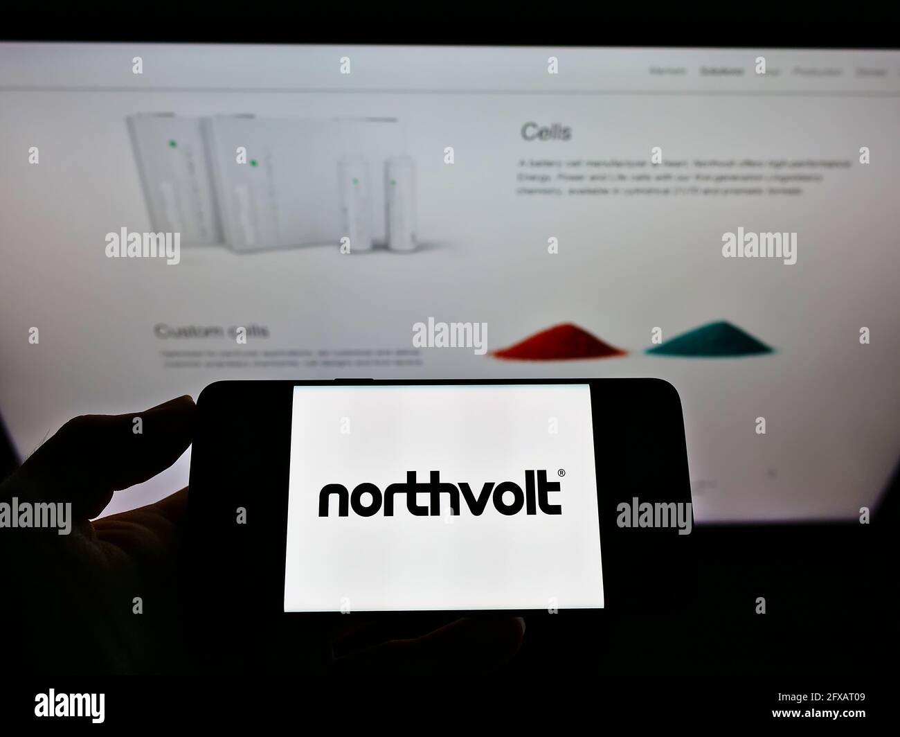 Northvolt logo hi-res stock photography and images - Alamy