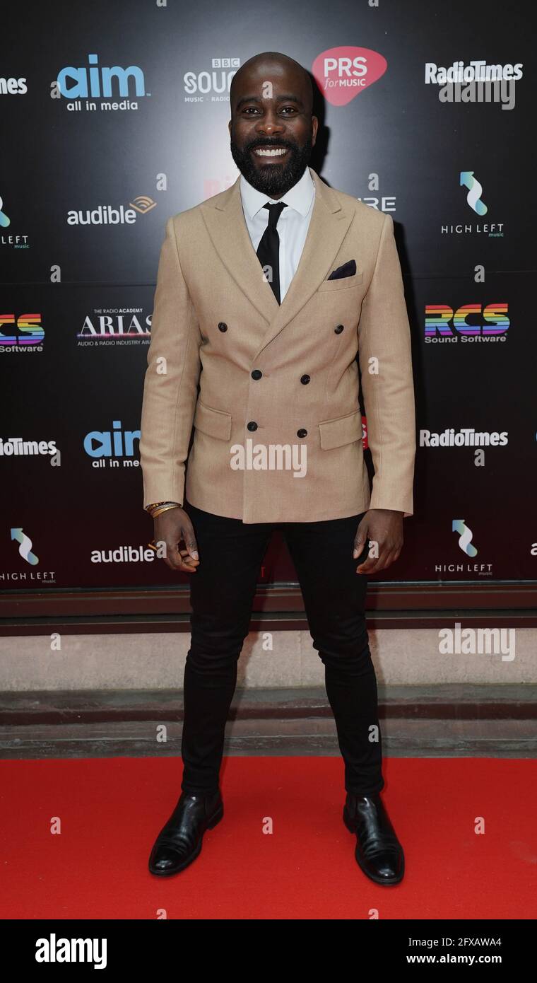 Melvin Odoom arriving for the Audio and Radio Industry Awards at the ...