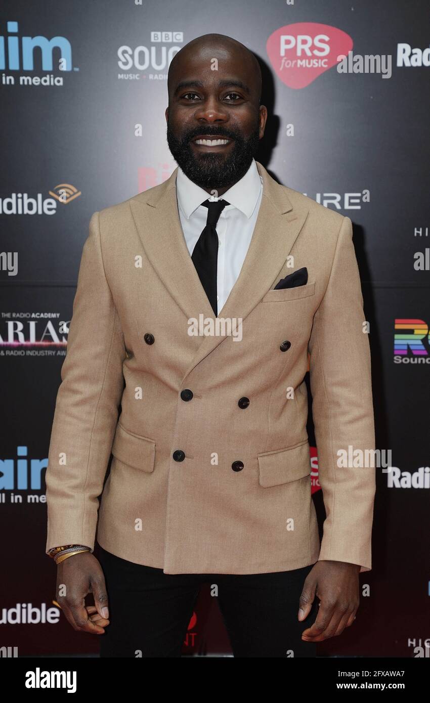 Melvin Odoom arriving for the Audio and Radio Industry Awards at the ...
