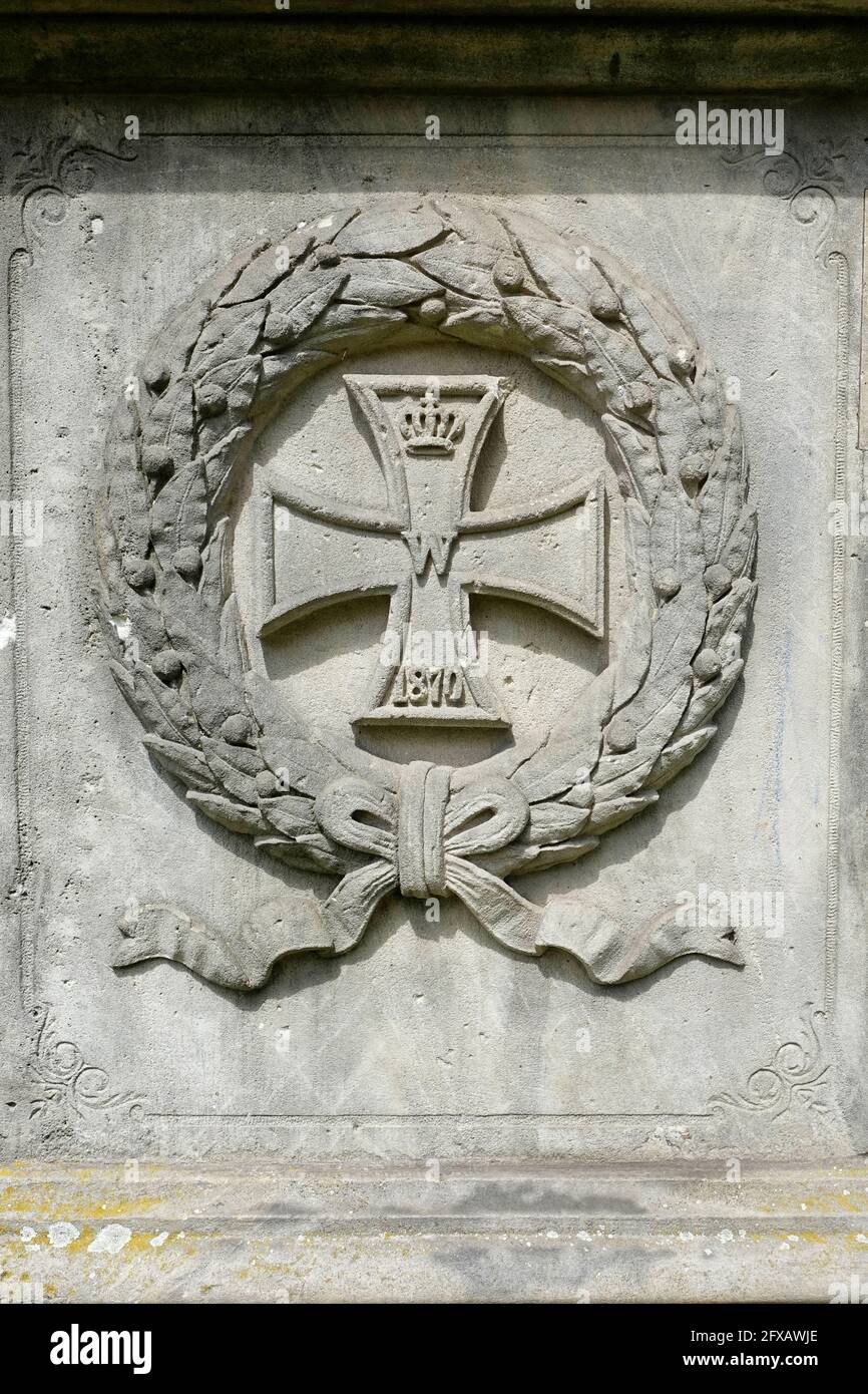 Prussian war decoration of the iron cross hi-res stock photography and ...