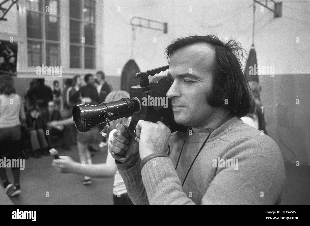 A man with a camera, February 20, 1974, cameras, The Netherlands, 20th ...