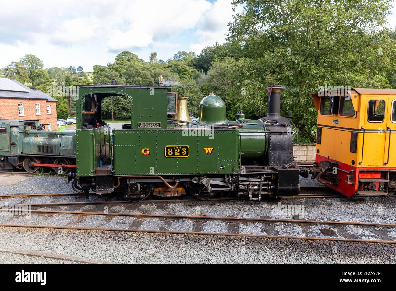 Welshpool and llanfair railway hi-res stock photography and images - Alamy
