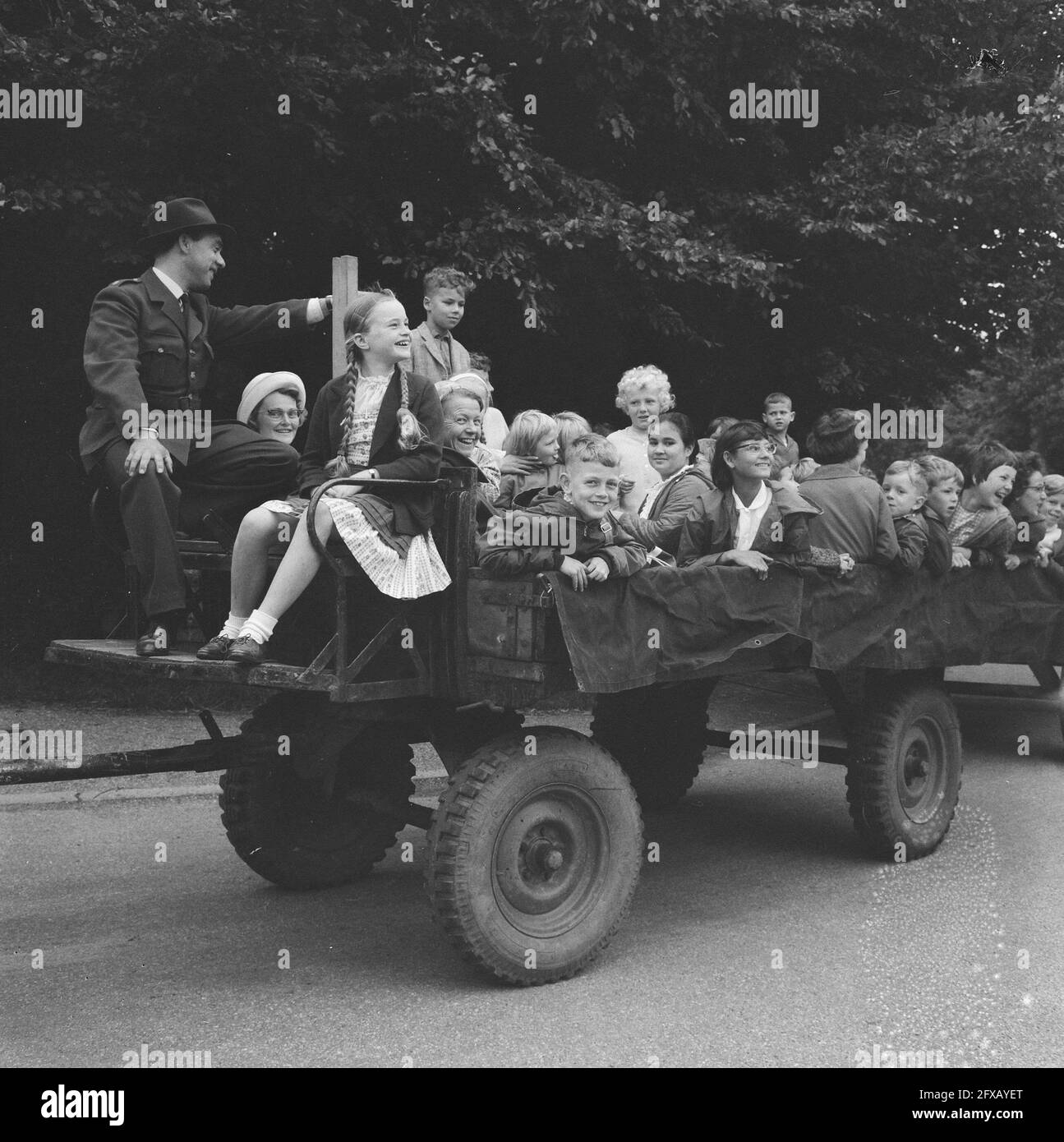 First Forest Day, touring the forest with the forester, August 4, 1965 ...