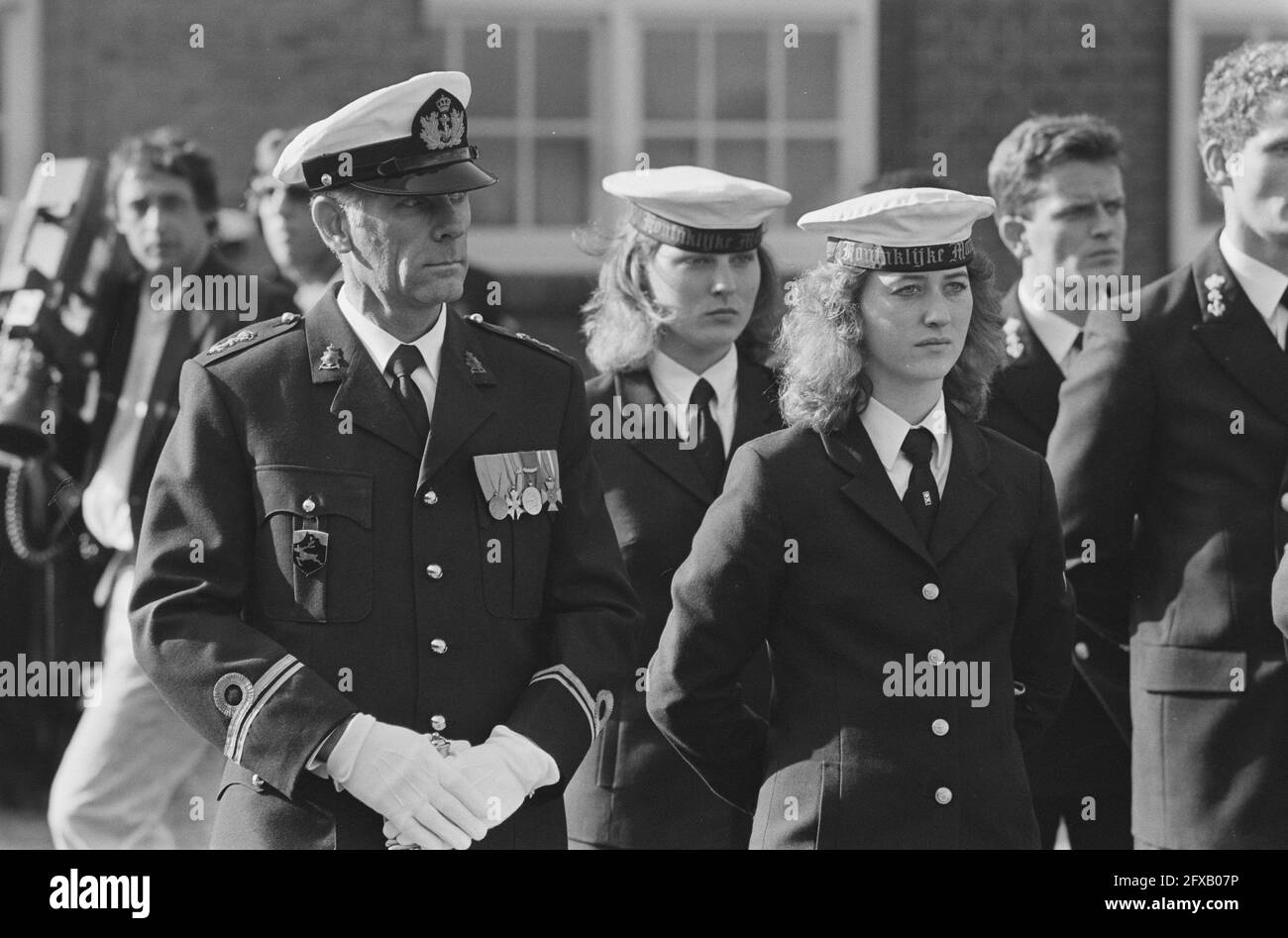 First three female professional officers in Royal Navy sworn in in Den ...