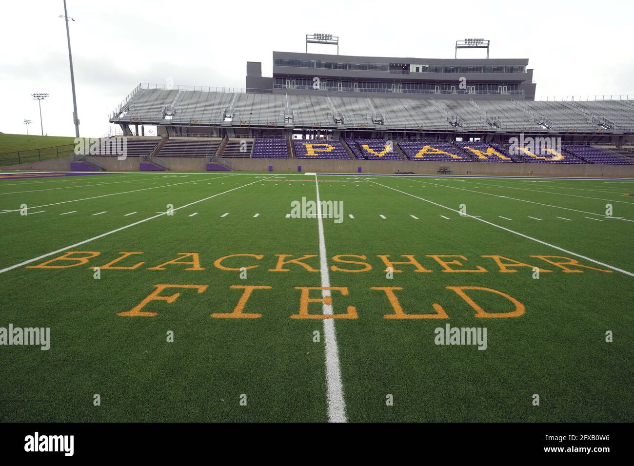 A general view of Panther Stadium at Blackshear Field on the campus of ...