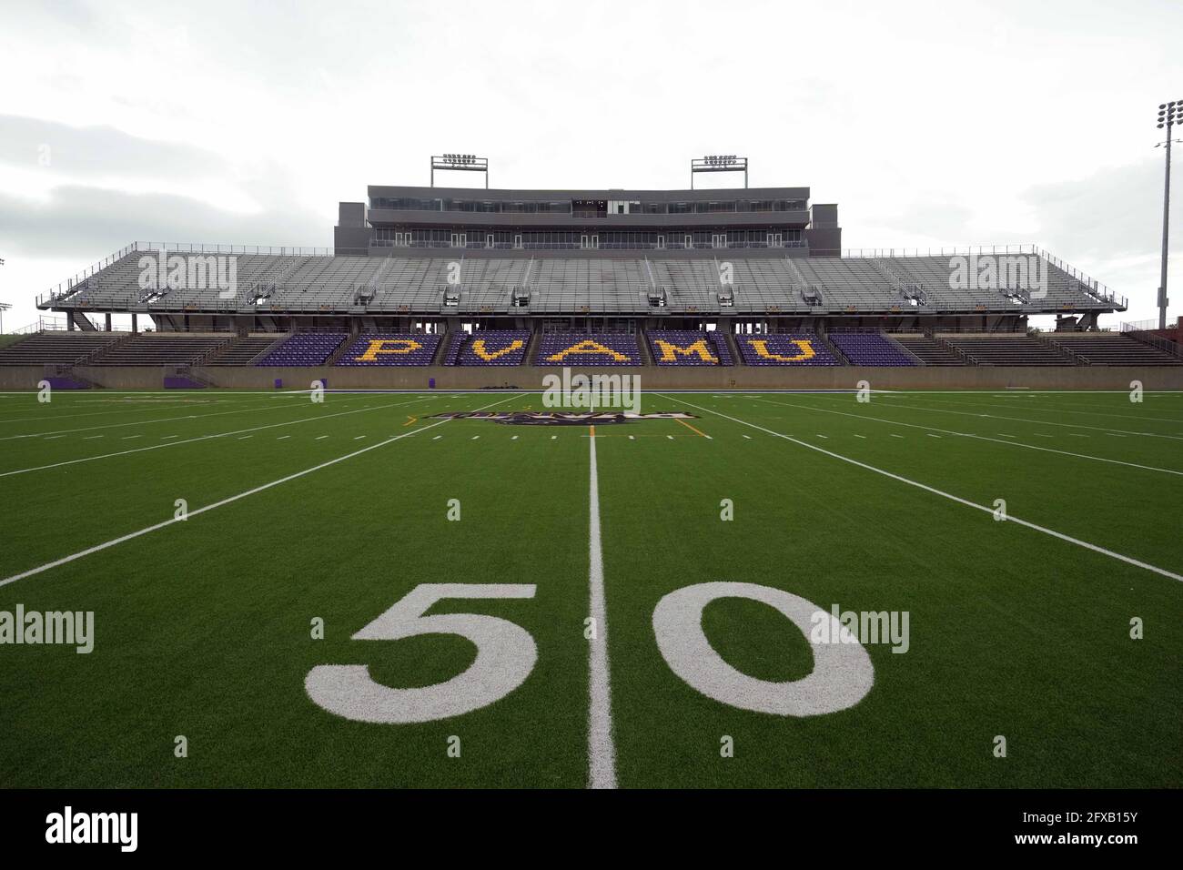 A general view of Panther Stadium at Blackshear Field on the campus of ...
