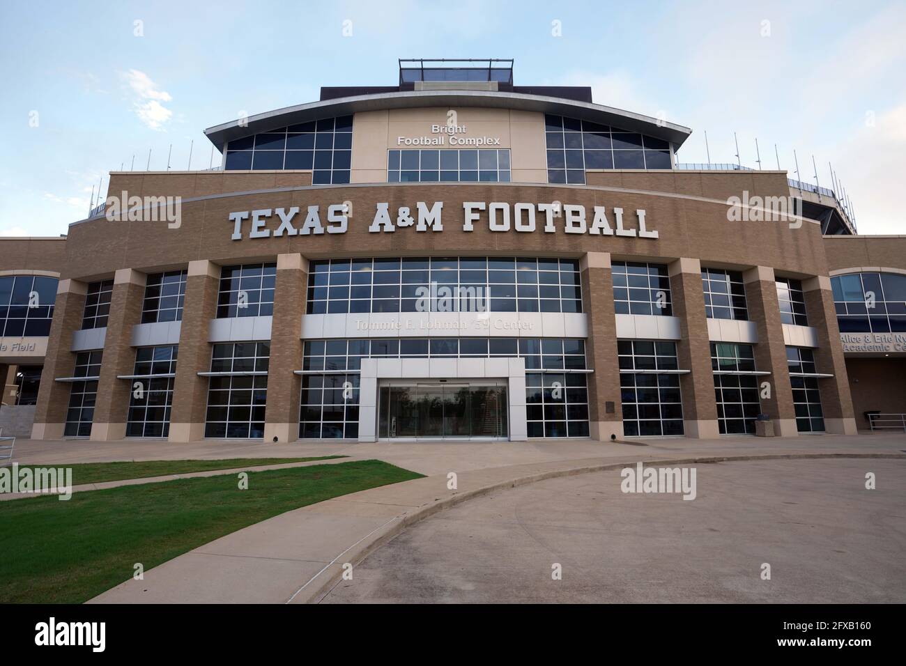 A general view of the Thomas E. Lohman Center at the Bright Football ...