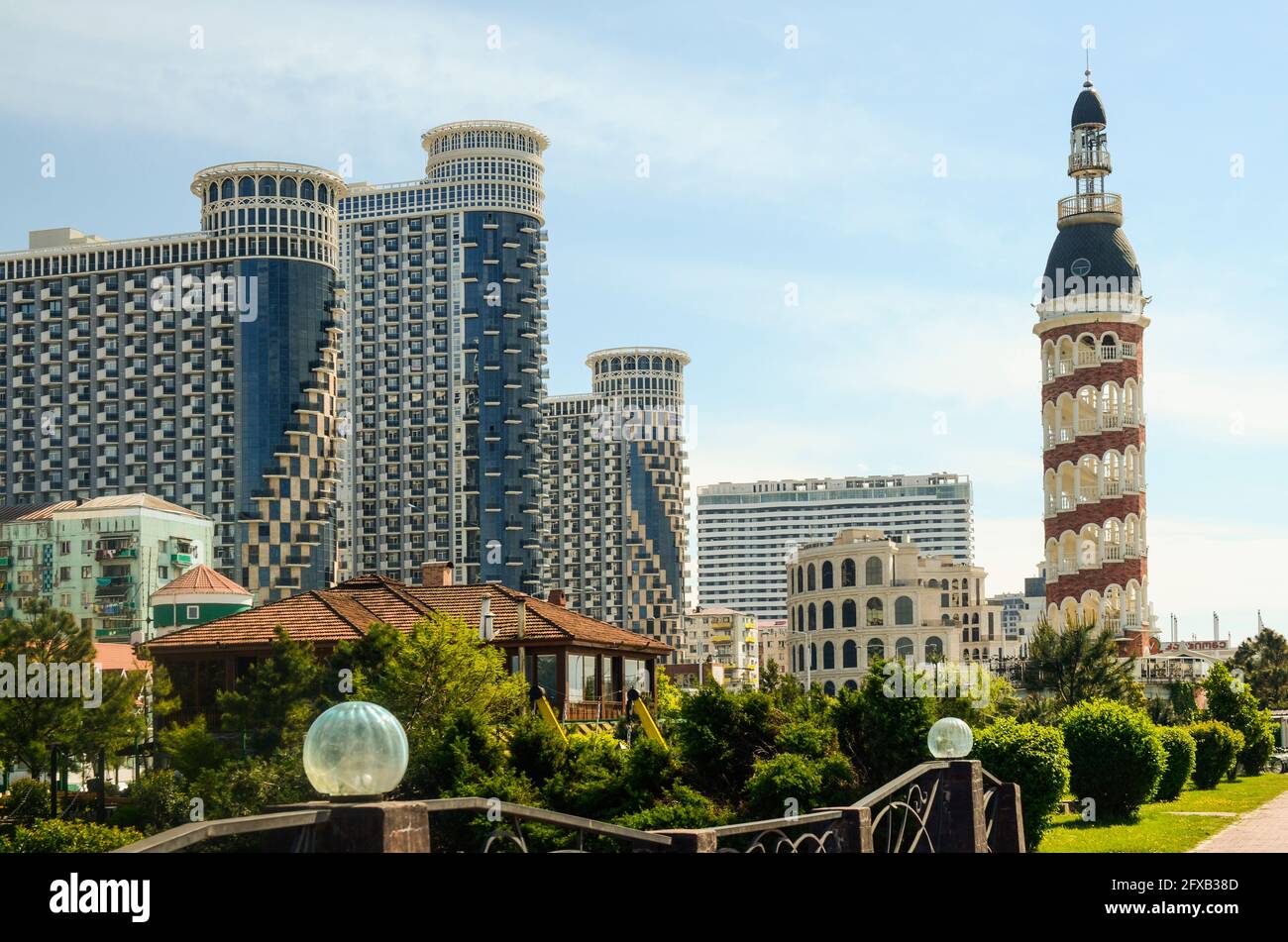 luxury homes, cityscape Stock Photo - Alamy