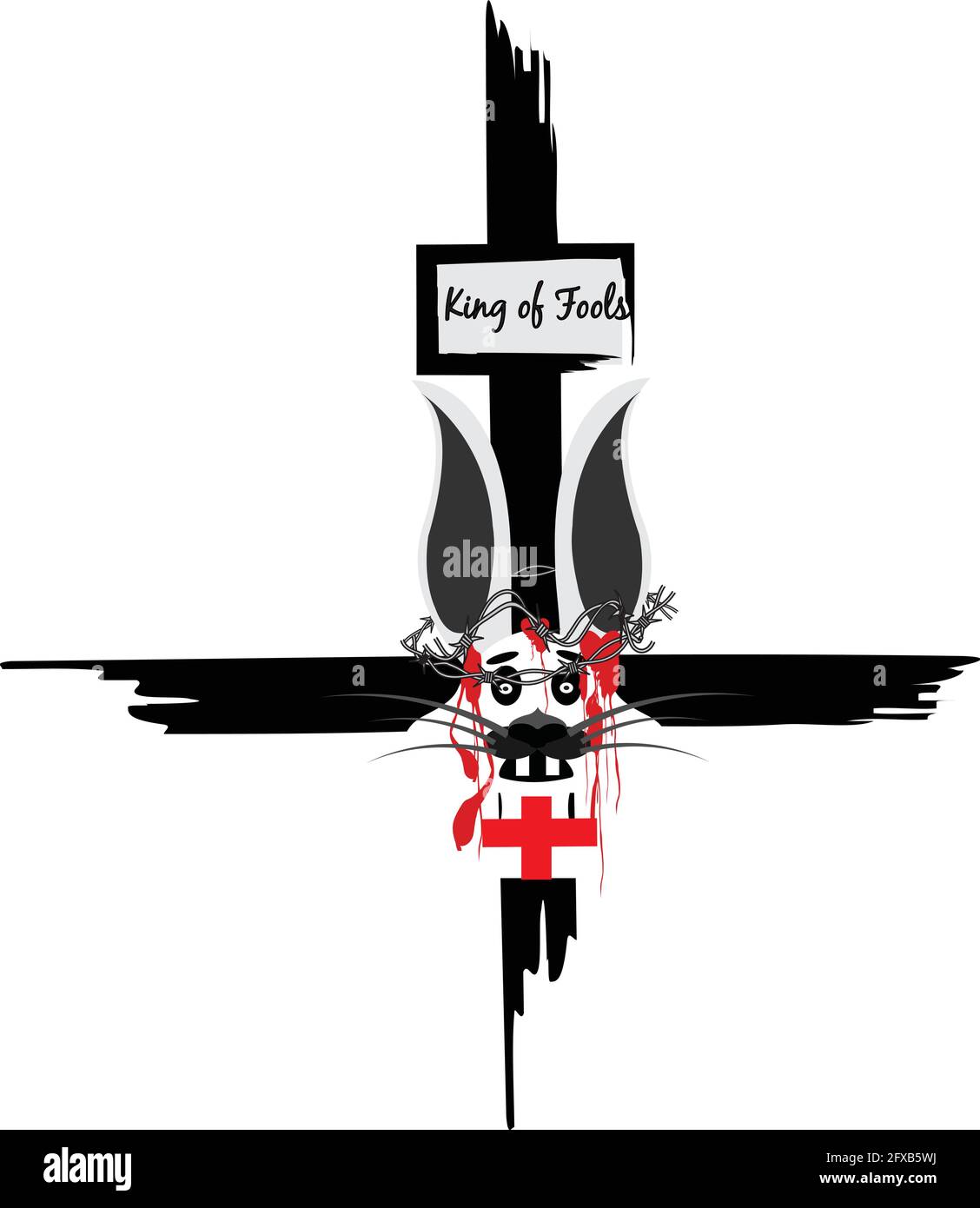 Biblical illustration jesus hand Stock Vector Images - Alamy