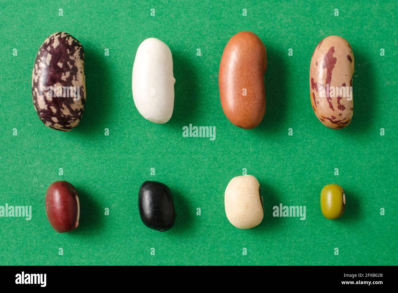 Different types of beans mixed background Stock Photo - Alamy