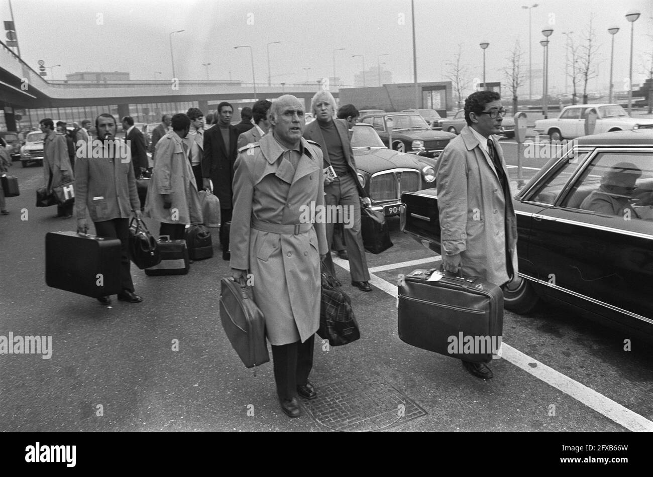 Olympique marseille squad arrives hi-res stock photography and images ...