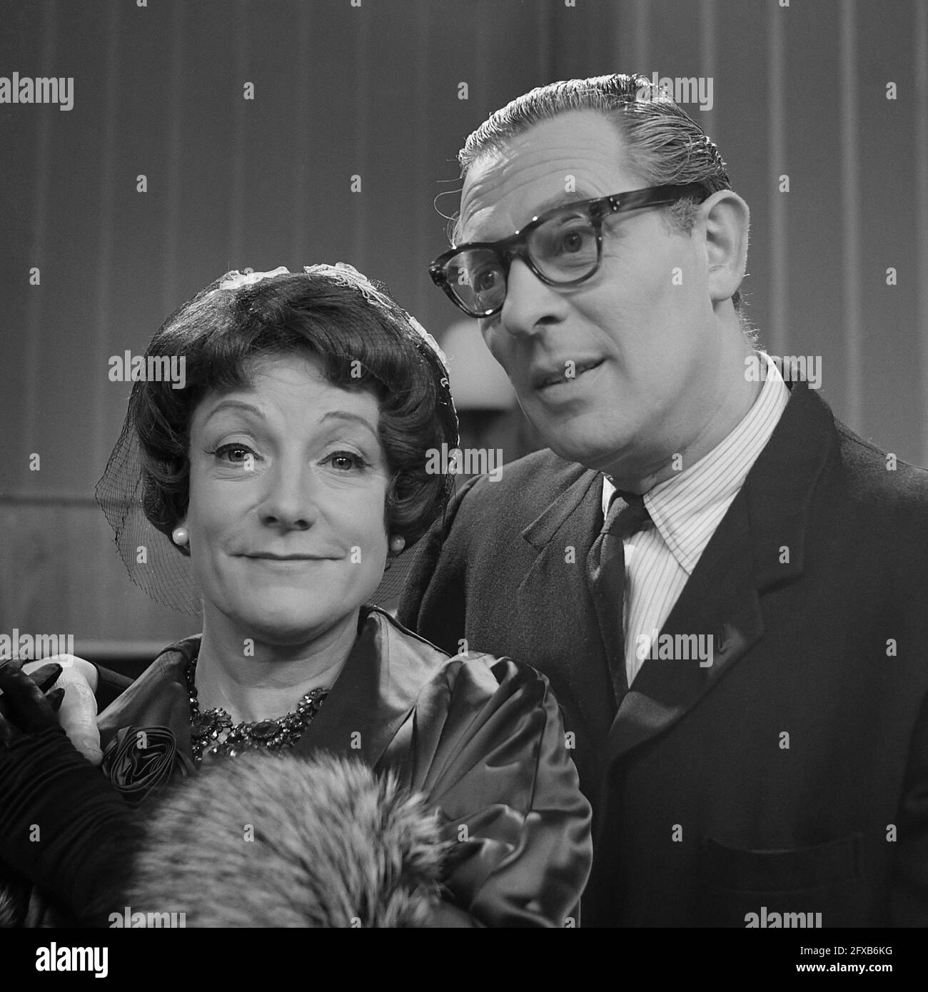 Georgette Hagedoorn and Louis Borel (1962 Stock Photo - Alamy