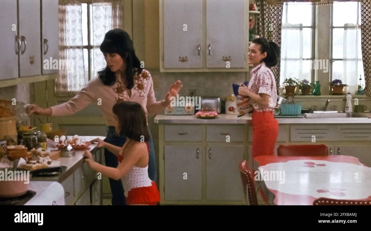 USA. Winona Ryder , Christina Ricci and Cher in a scene from the (C ...
