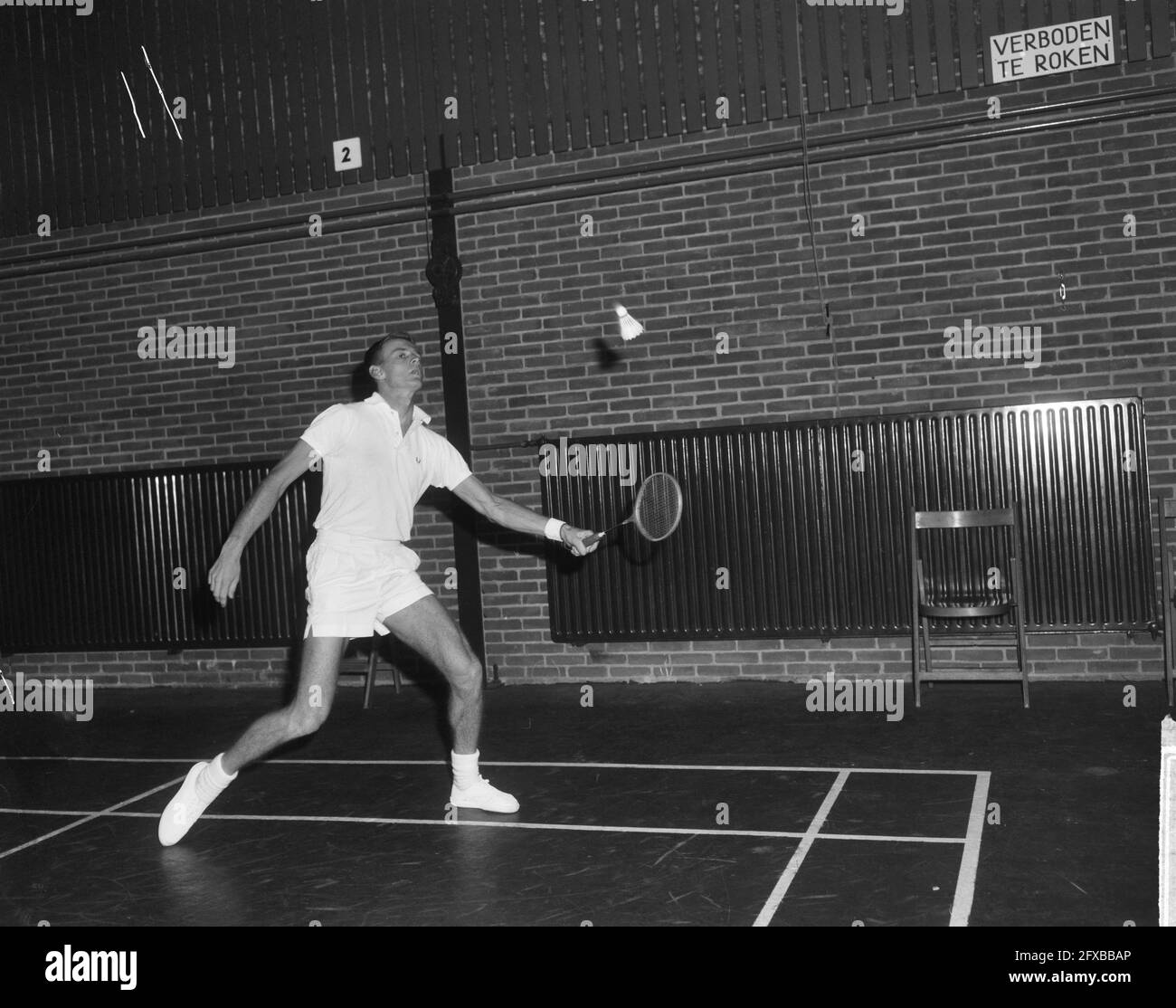 International badminton championships at Haarlem, Alan Parson ( South ...