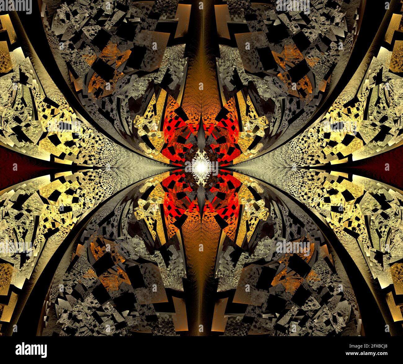 Computer generated fractal artwork for creative art,design and ...