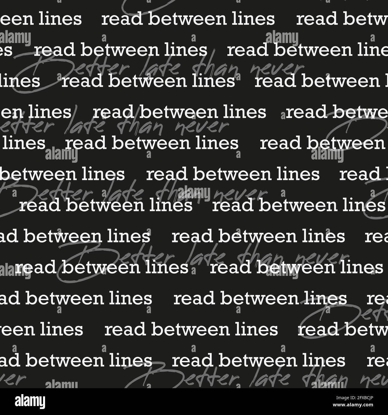 Abstract calligraphic pattern. Typography pattern. Seamless pattern ...