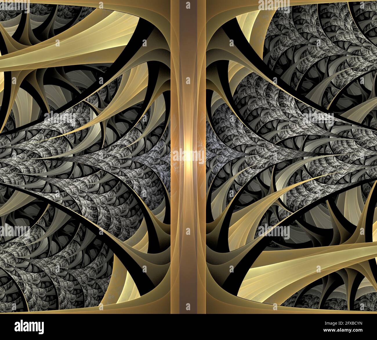 Computer generated fractal artwork for creative art,design and ...