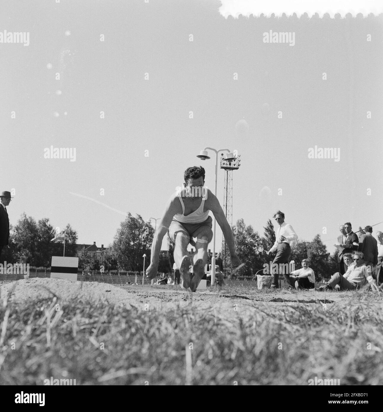 International decathlon race men, June 25, 1960, decathlon races, The ...