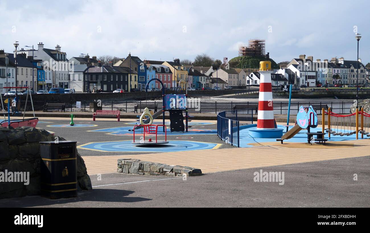 Donaghadee town and harbour Co Down Northern Ireland Stock Photo - Alamy