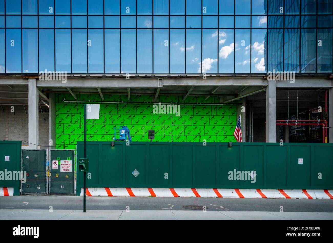 Construction in Hudson Yards in New York on Tuesday, May 18, 2021 ...