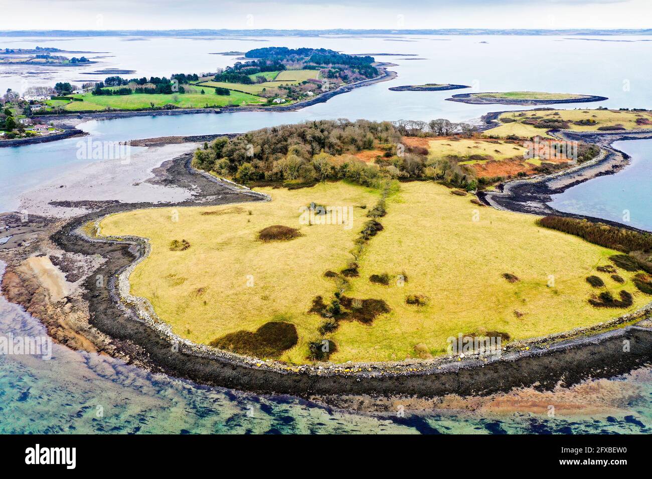 County down aerial northern ireland hi-res stock photography and images ...