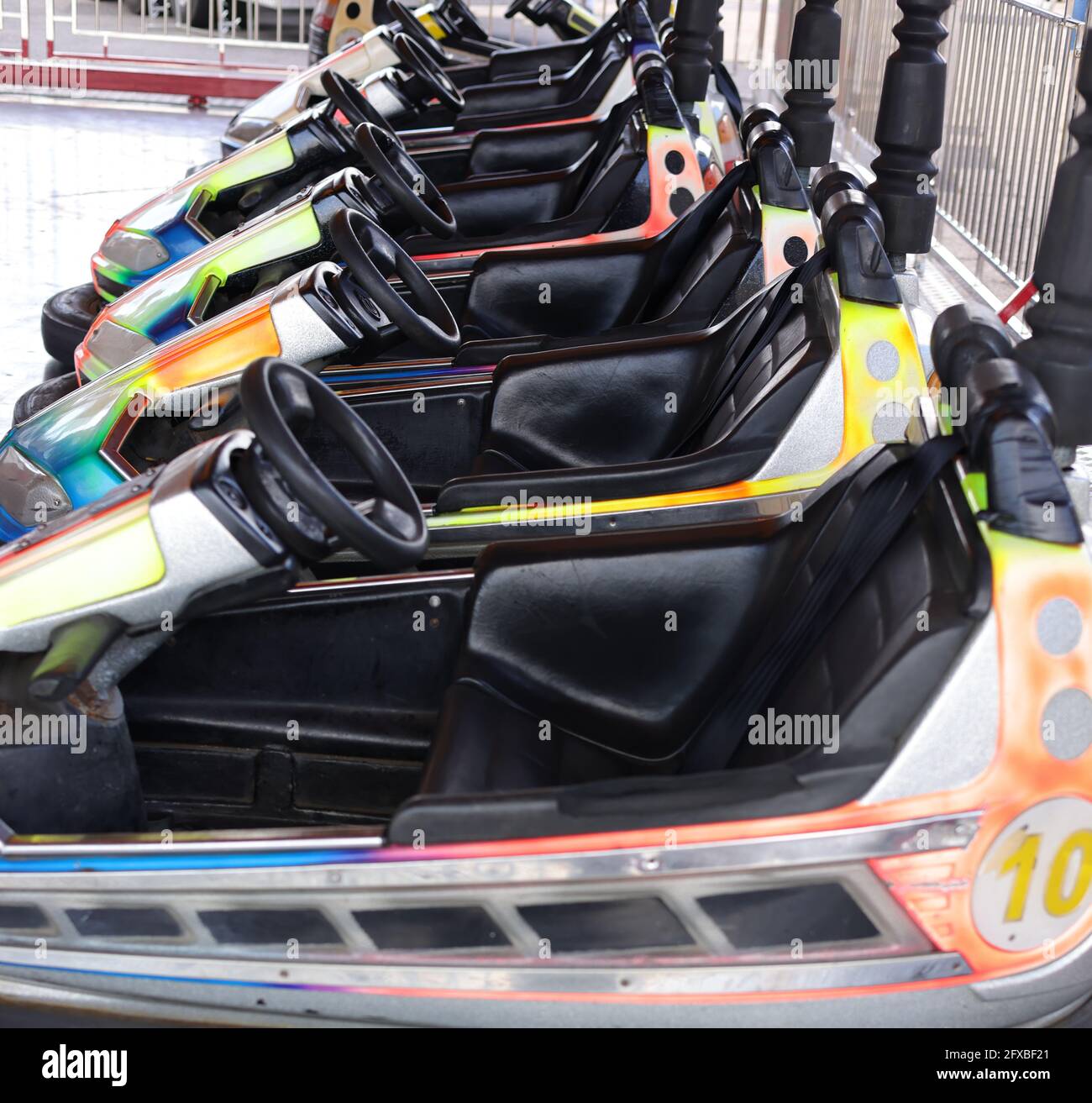 Funfair bumper car isolated hi-res stock photography and images - Alamy