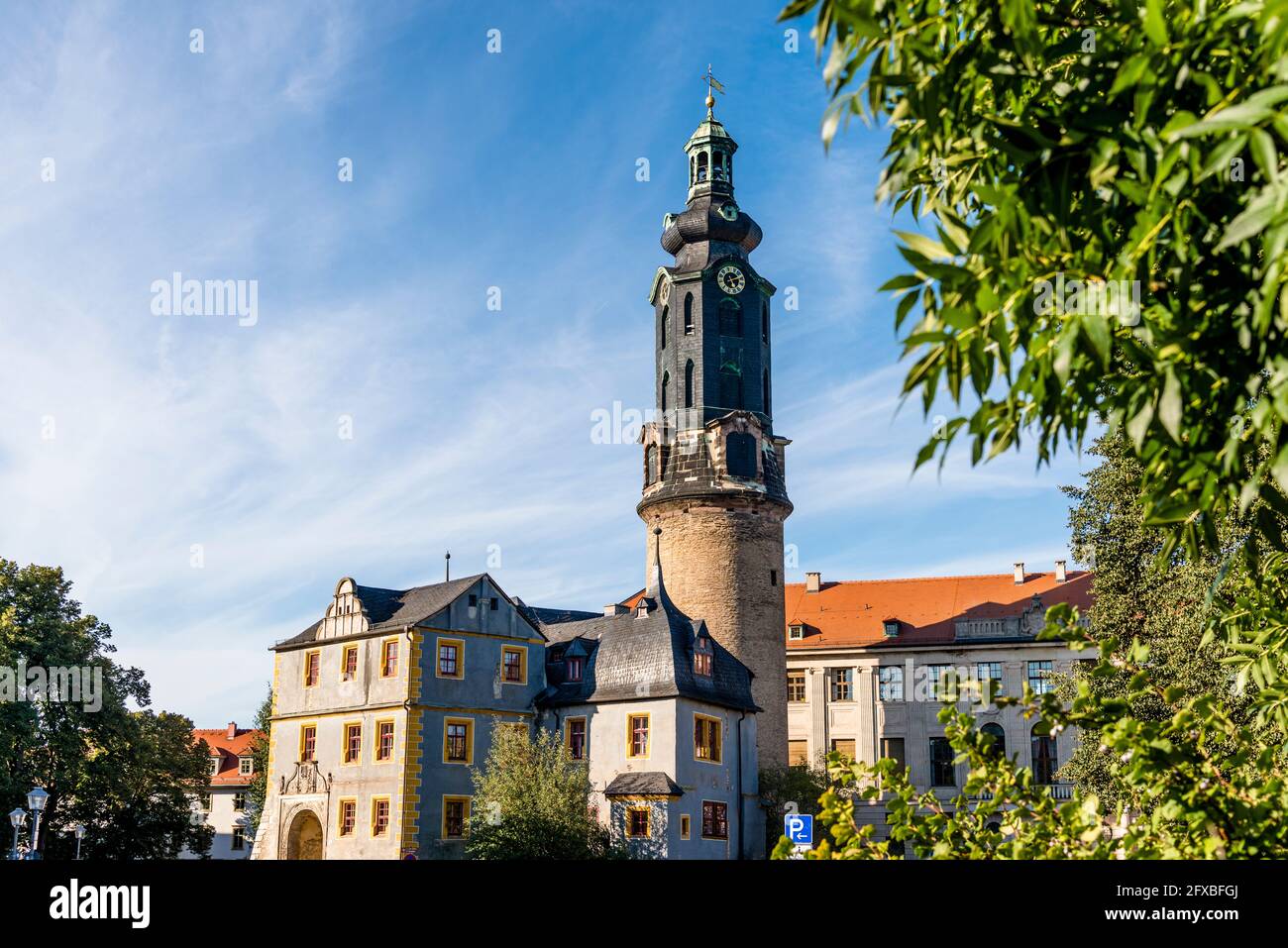 Germany, Thuringia, Weimar, Schloss Weimar City Palace Stock Photo - Alamy