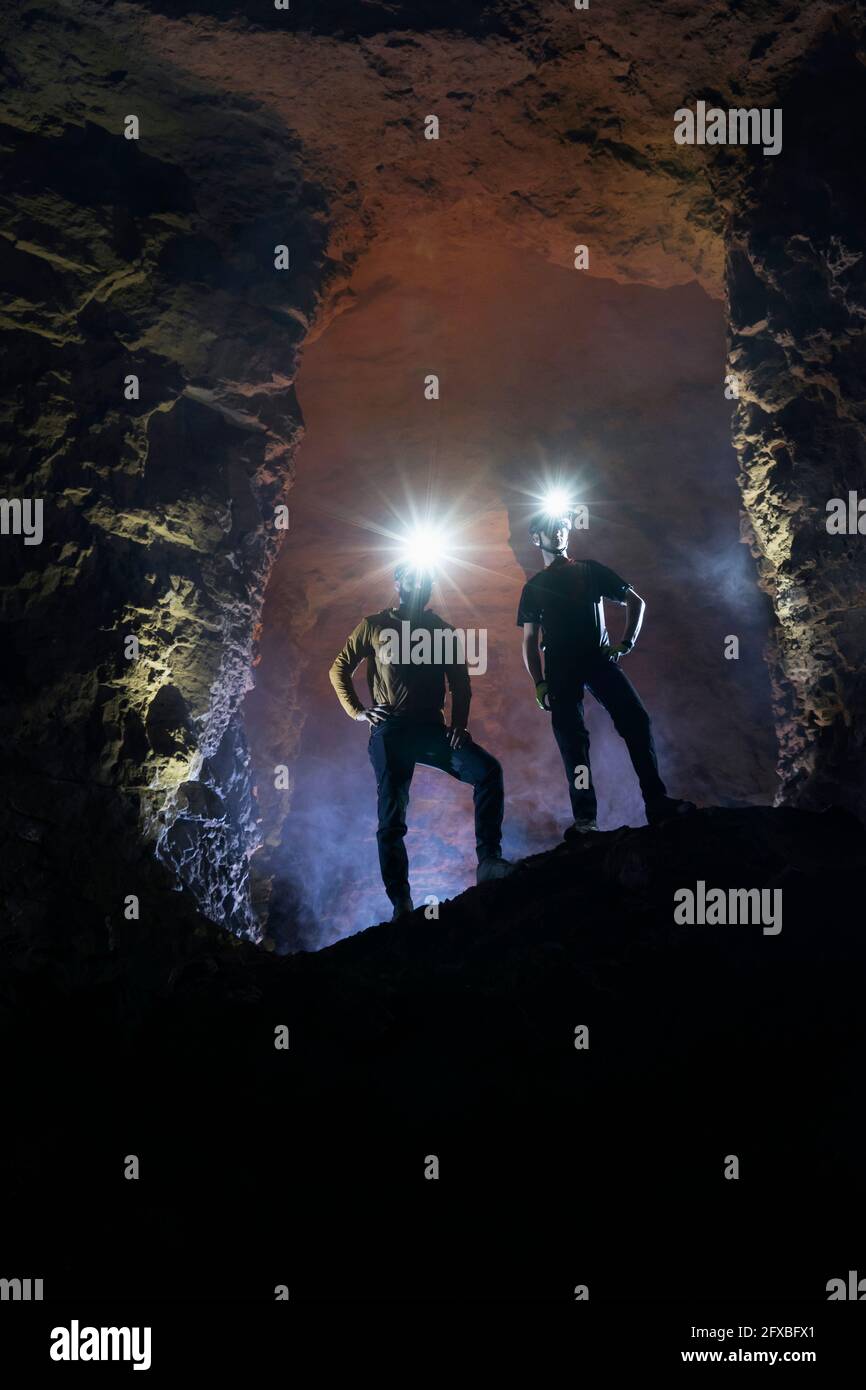 Exploring cave hi-res stock photography and images - Alamy
