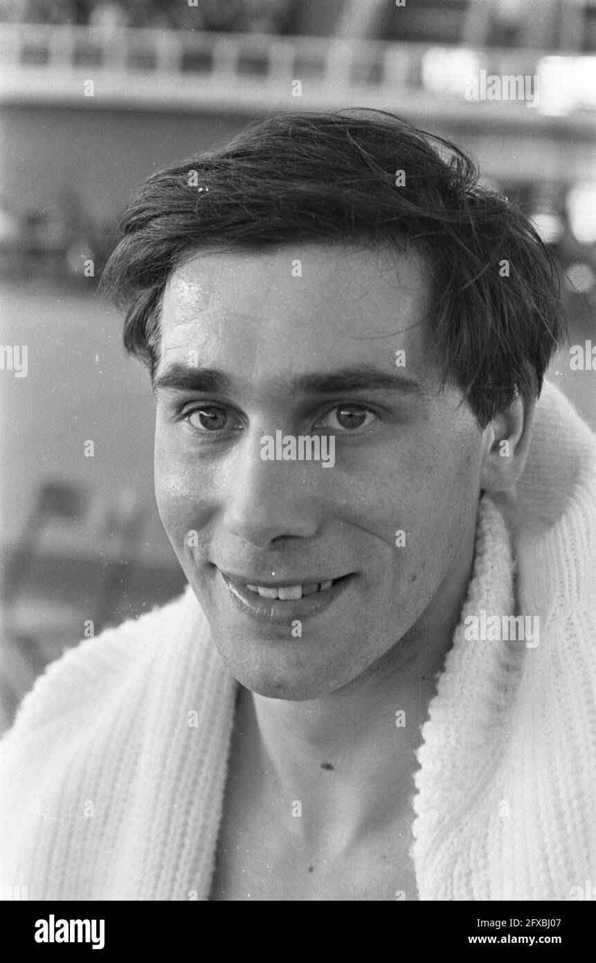 J. Snellenberg gymnastics, April 2, 1968, TURN, heads, The Netherlands ...