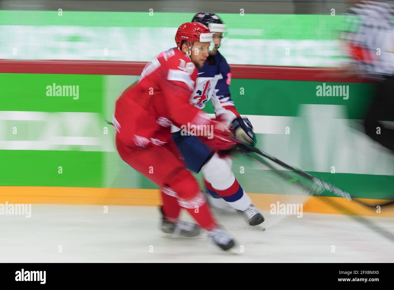 Riga, Olympic Sports Centre, Latvia. 26th May, 2021. Belarus vs Great ...