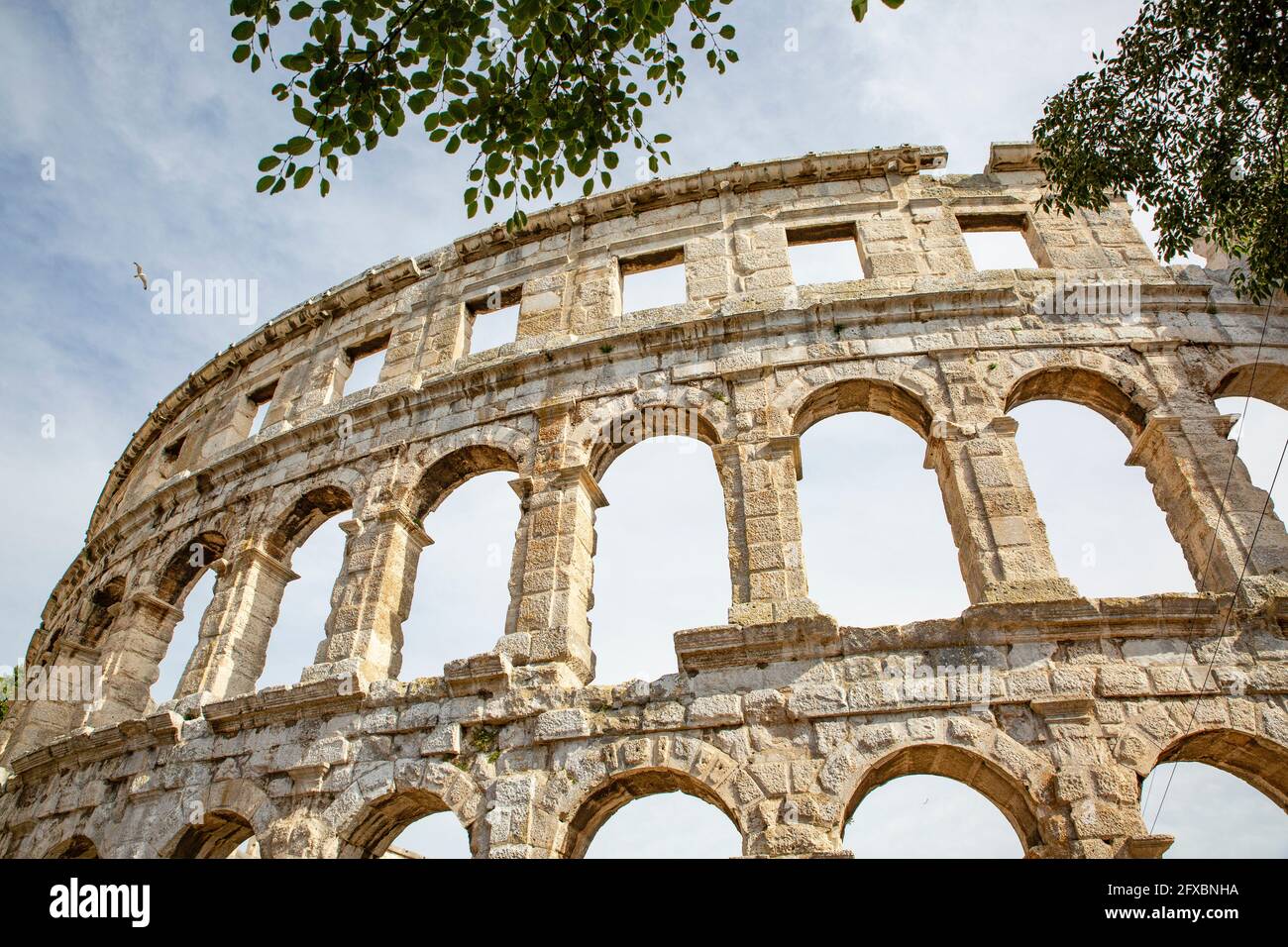 Pula arena amphitheater hi-res stock photography and images - Alamy