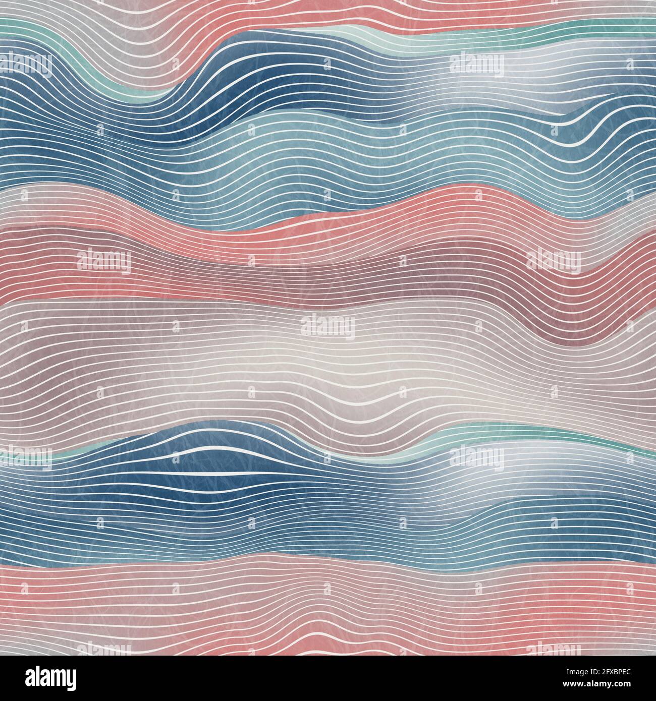 Seamless natural landscape hill pattern for print Stock Photo - Alamy