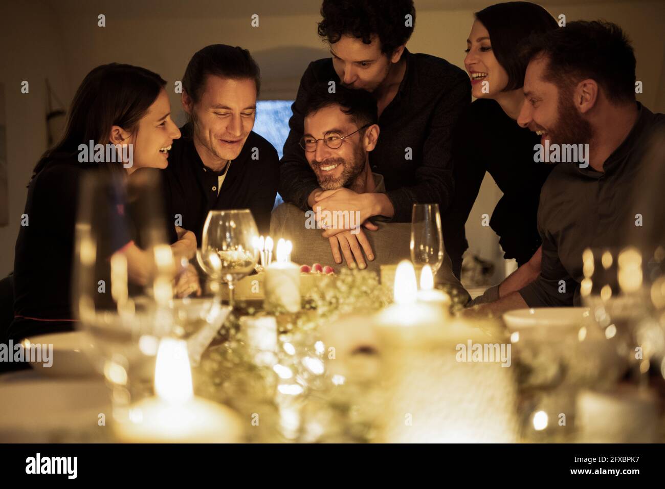 Friends birthday party hi-res stock photography and images - Alamy