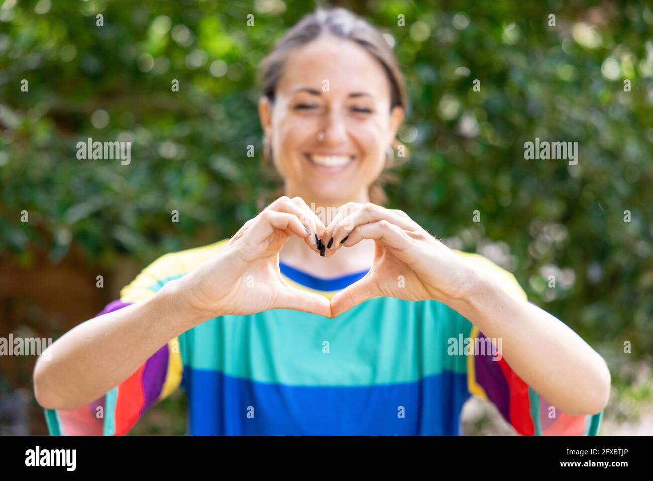 Garden shape hi-res stock photography and images - Alamy
