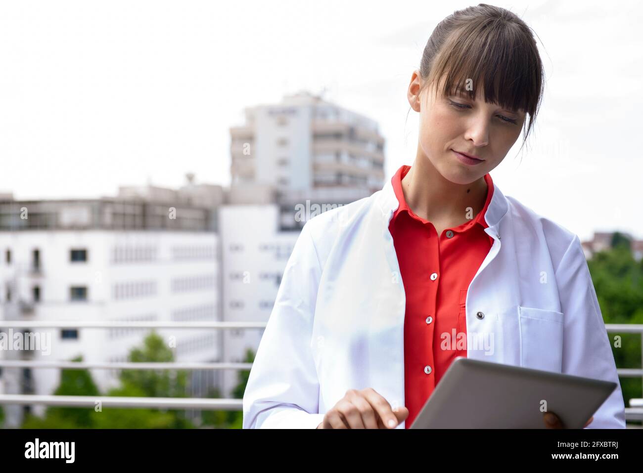Hospital balcony hi-res stock photography and images - Alamy