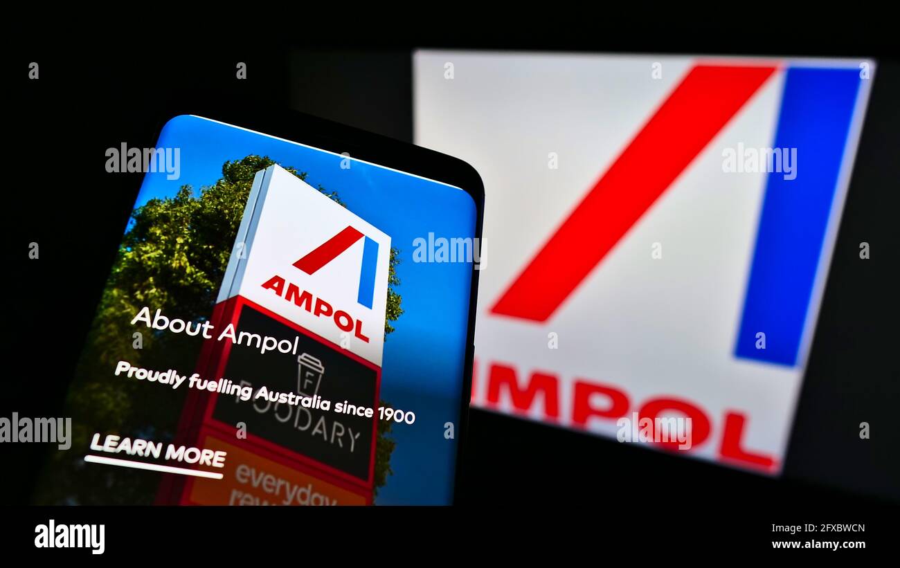 Ampol logo hi-res stock photography and images - Alamy