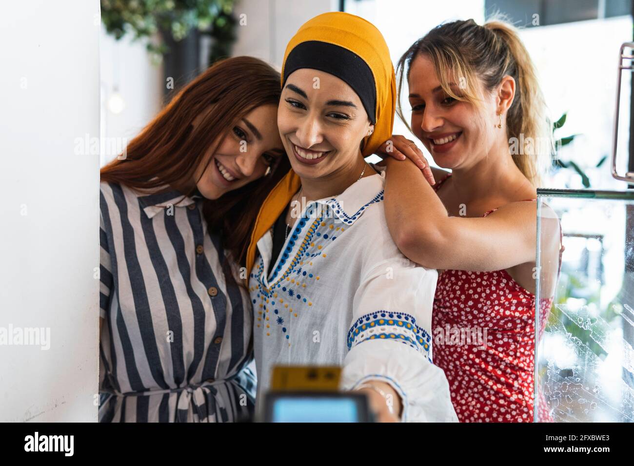 Happy customer making payment hi-res stock photography and images - Alamy