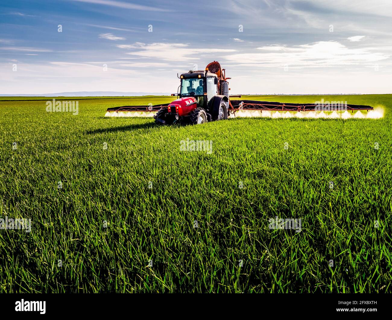 Birds eye view pesticide sprayer hi-res stock photography and images ...