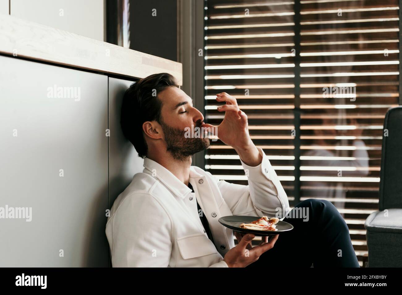 Licking plate hi-res stock photography and images - Alamy