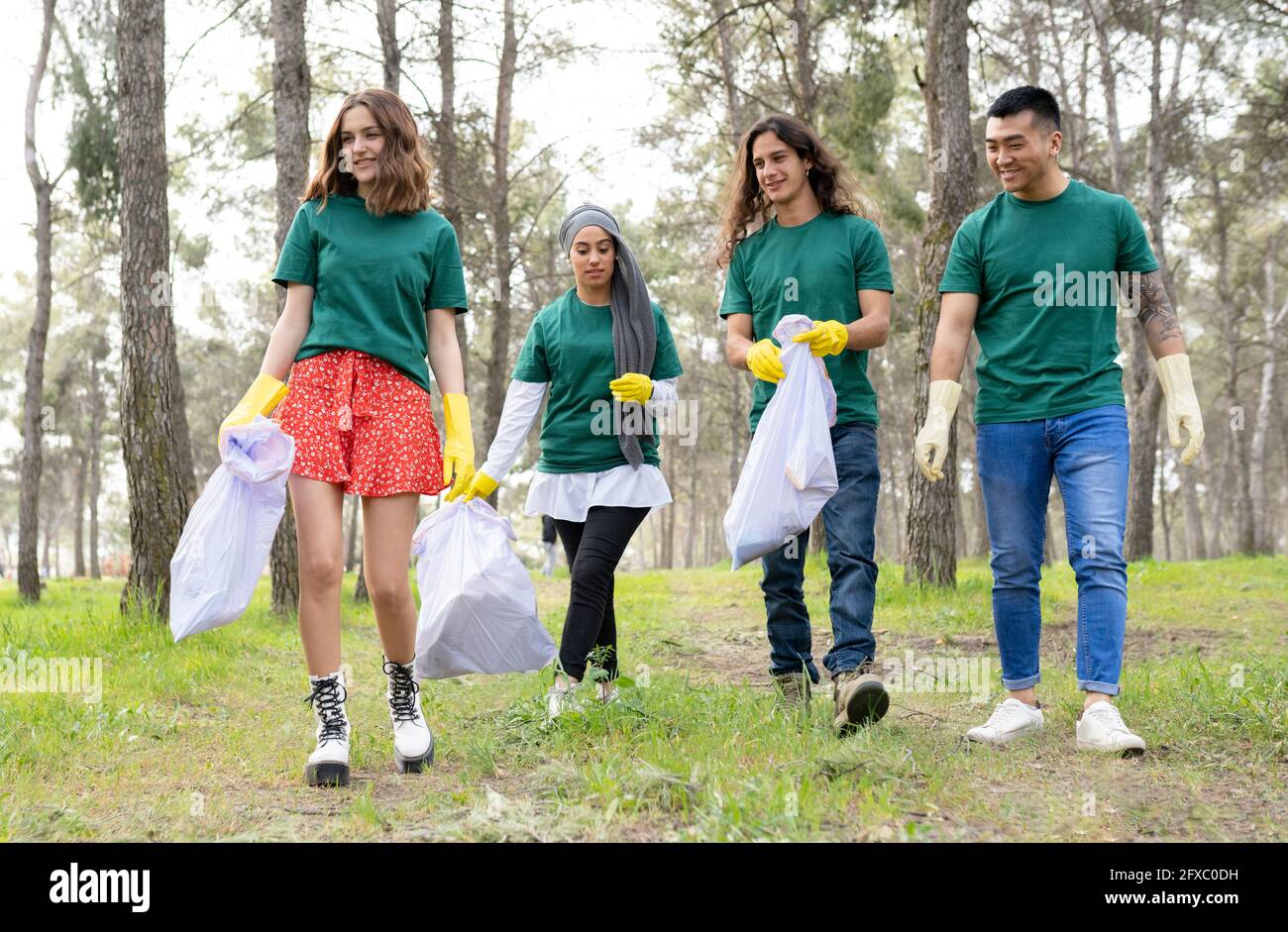Plastic bag in nature hi-res stock photography and images - Alamy