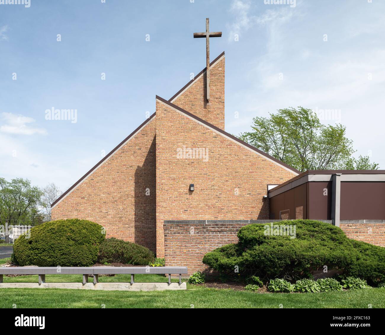 St. Ambrose Episcopal Church designed by Edward Dart Stock Photo - Alamy