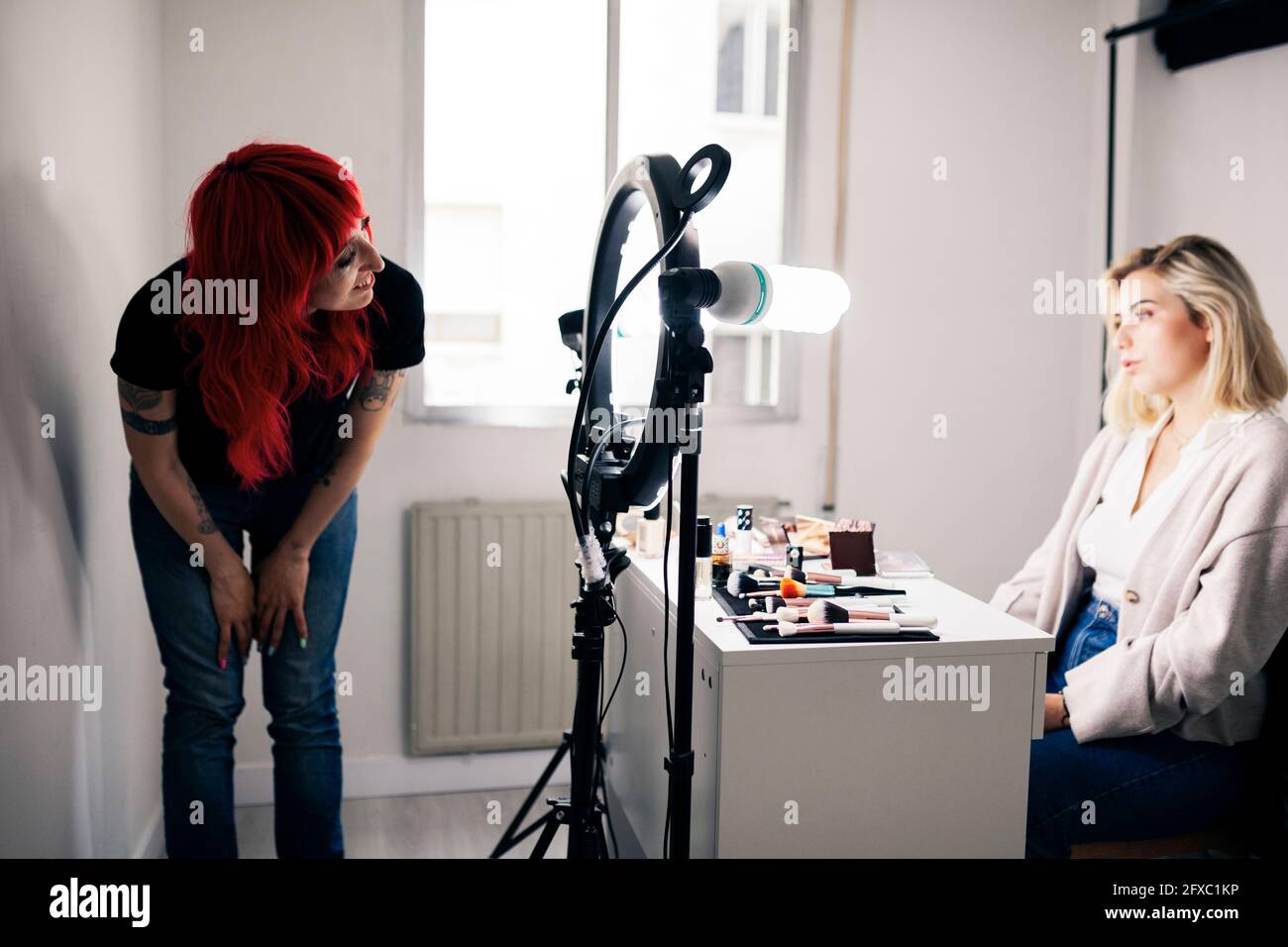 Beautiful model hi-res stock photography and images - Alamy