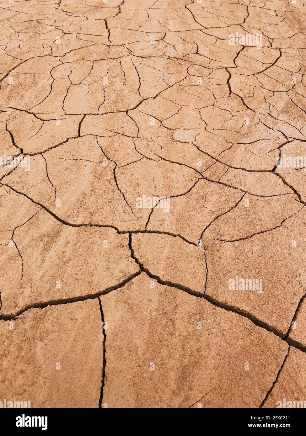 The texture of dry, cracked, scorched earth Stock Photo - Alamy