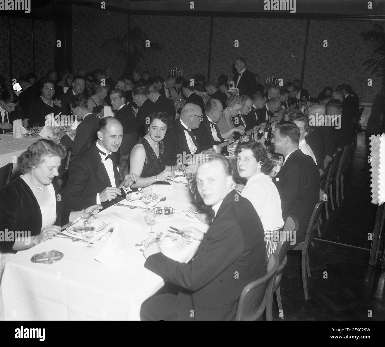 Jubilee HHV in Haarlem dinner, November 11, 1951, dinner, jubilee, The ...