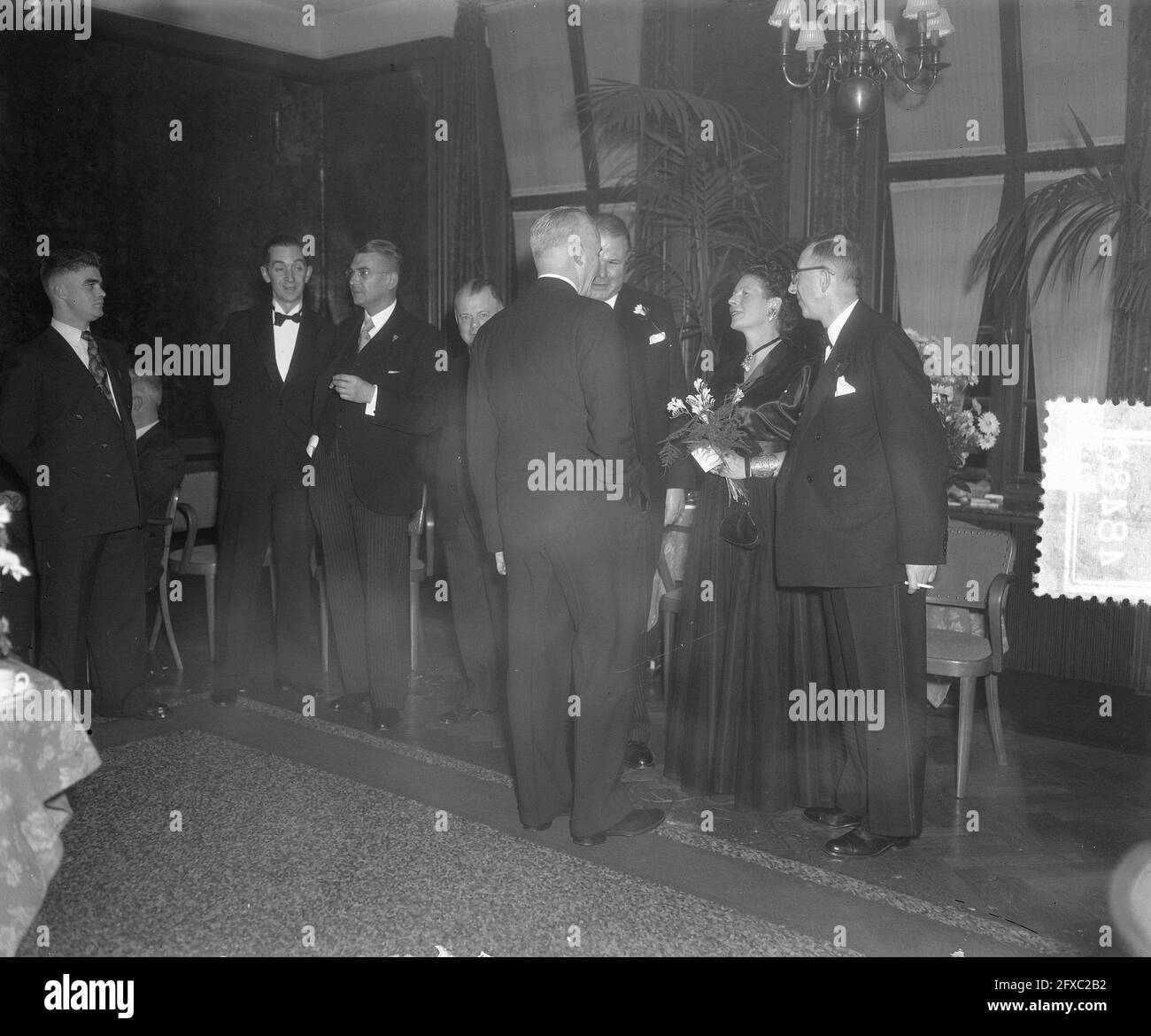 Jubilee HHV in Haarlem dinner, November 11, 1951, dinner, jubilee, The ...