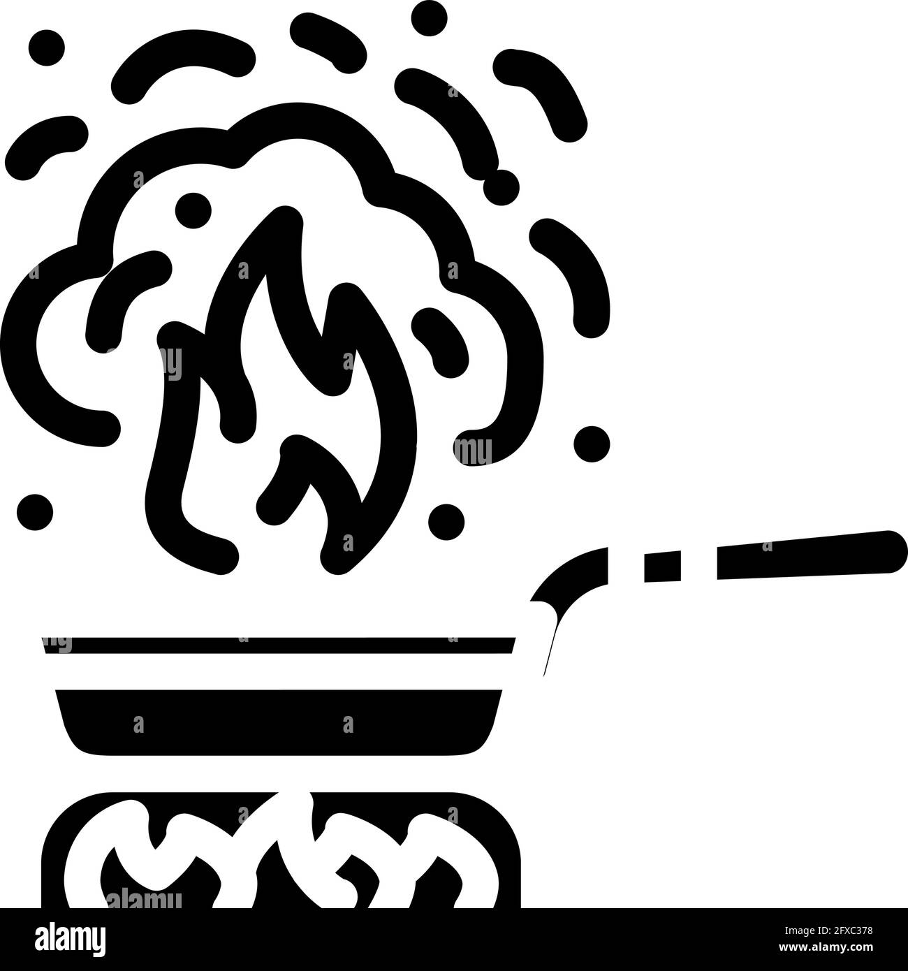 Burnt food Black and White Stock Photos & Images - Alamy