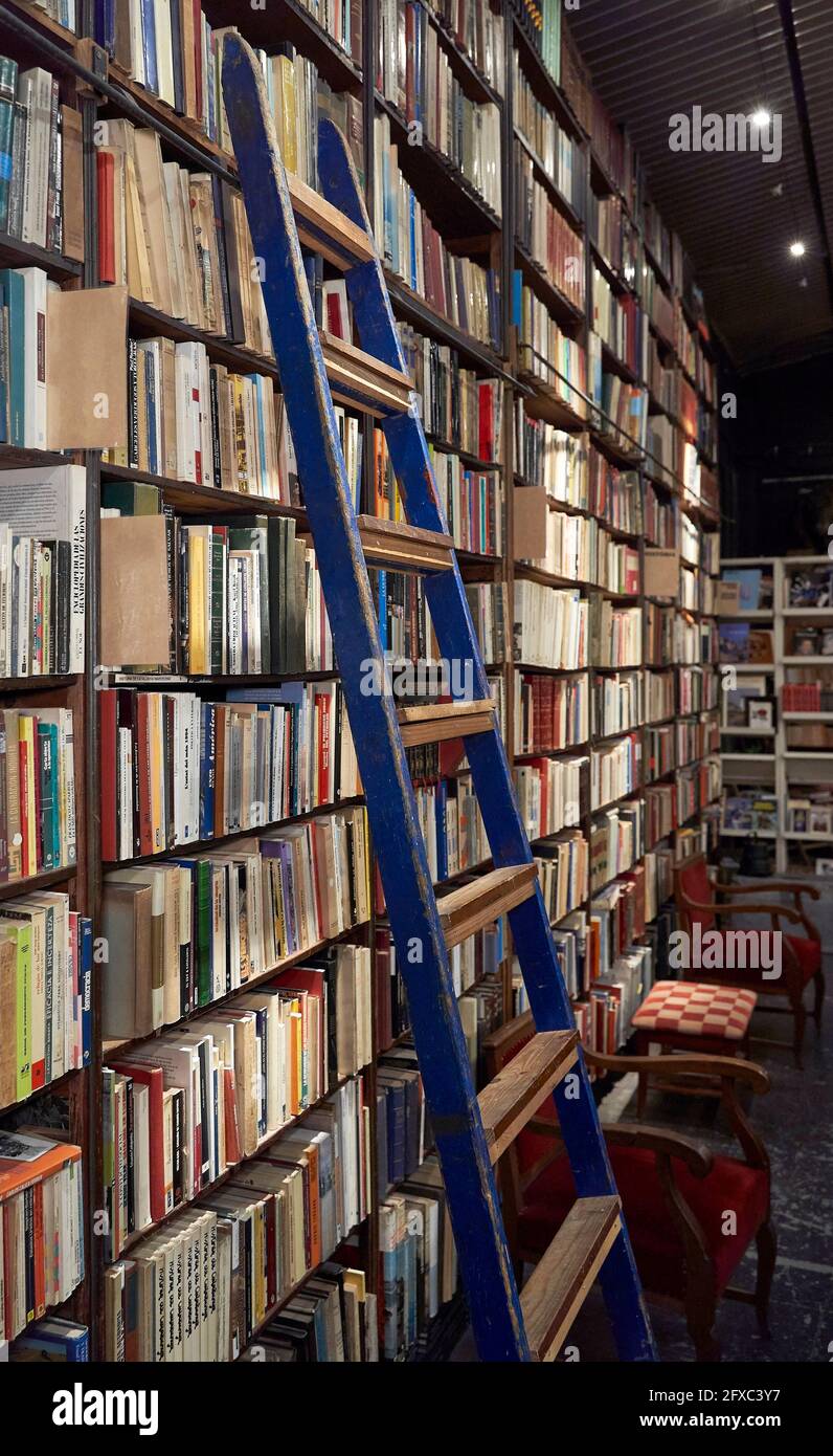 Library ladder hi-res stock photography and images - Alamy