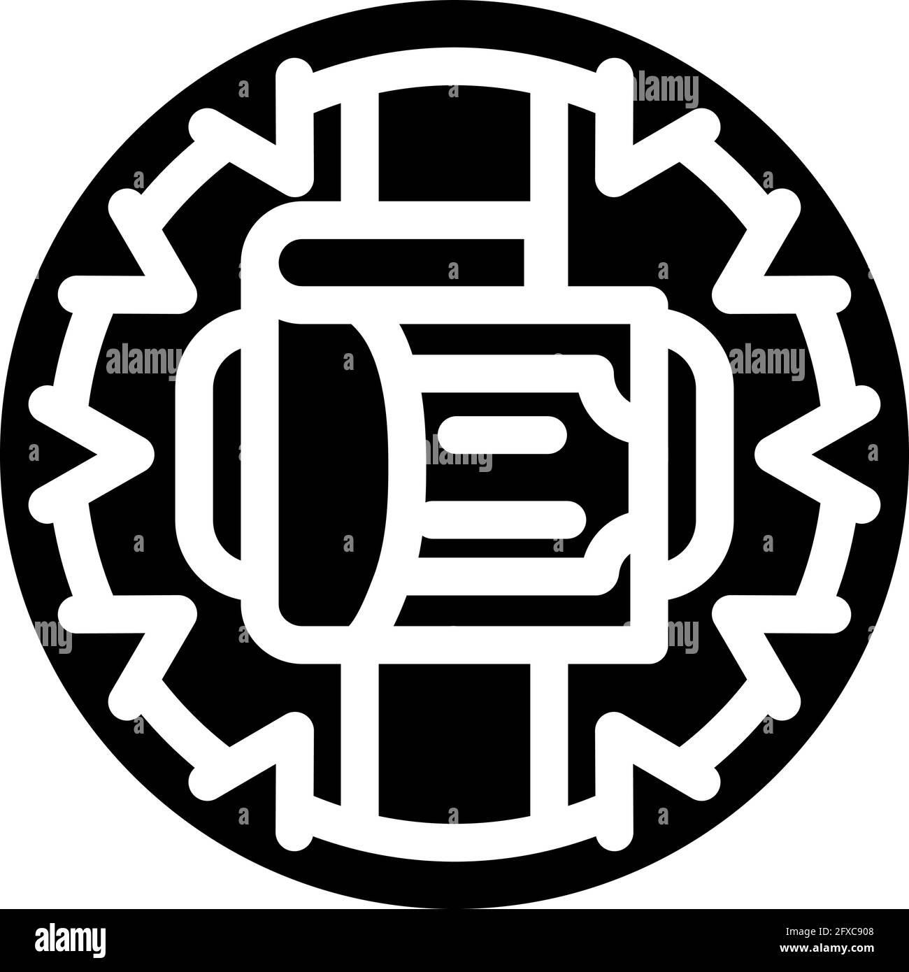 money trap glyph icon vector illustration Stock Vector Image & Art - Alamy